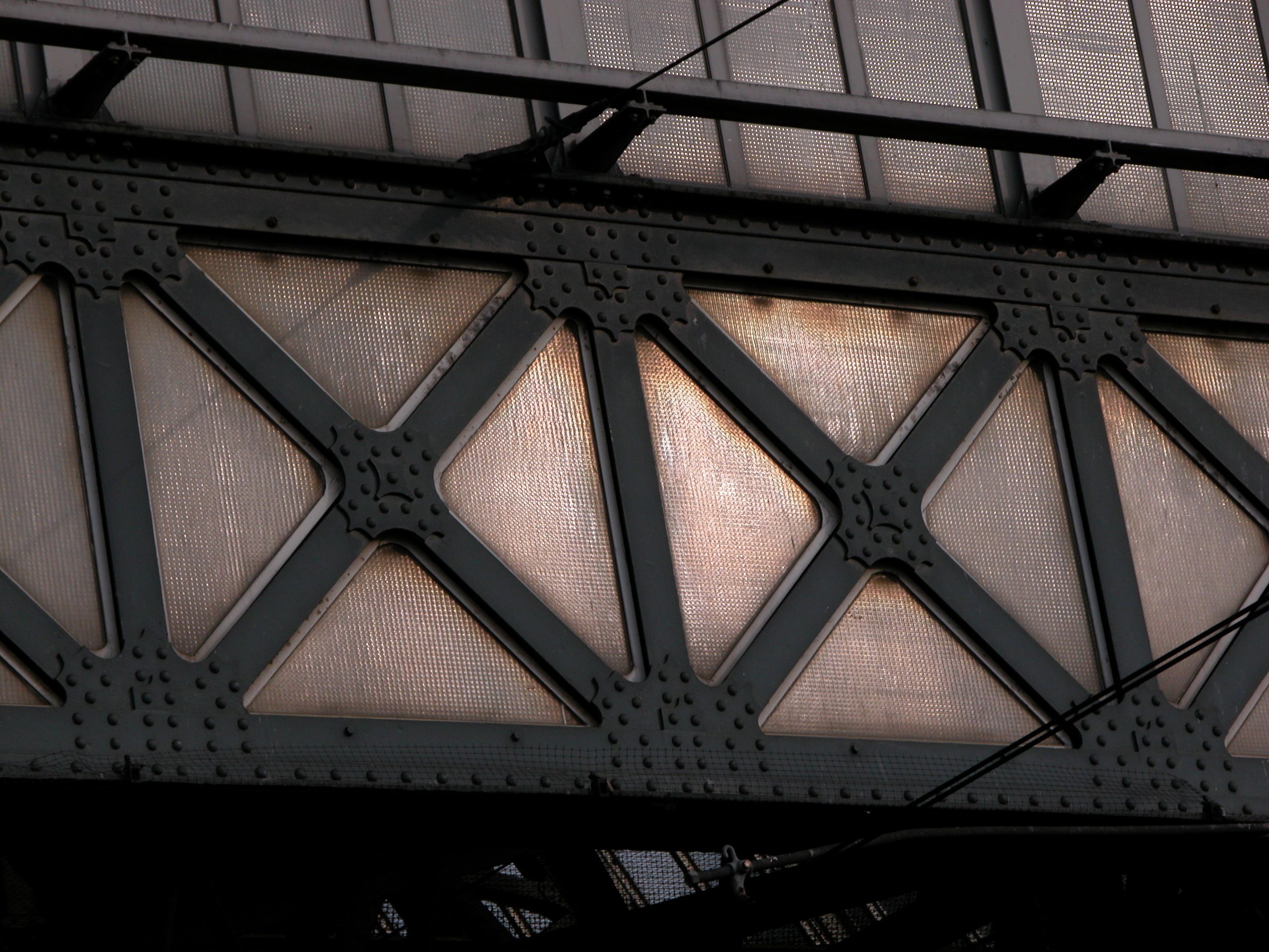 Image After Photo Iron Beams Glass Steel Image After Photo Iron Beams Glass Steel